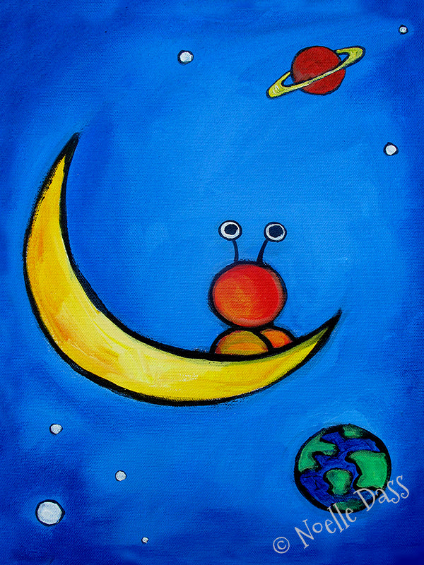 The Great Outdoors Alien Art – Noelle Dass Artimals Studio